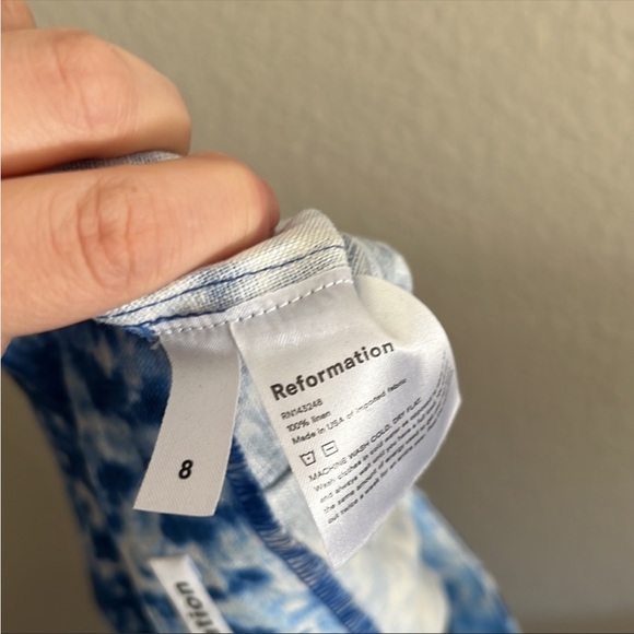 Reformation | Pants & Jumpsuits | Reformation Fawn Linen Top Pants Set ...